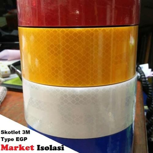 Jual 3M Skotlet EGP - Sticker Prismatic Reflective Untuk Truk dan Mobil ...