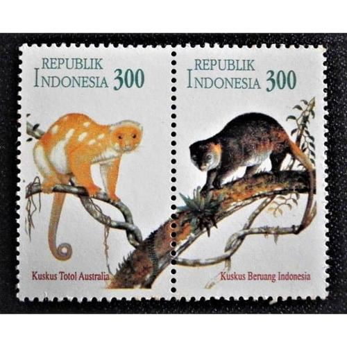Jual Perangko pos Indonesia Australia joint stamp issue serie kuskus ...