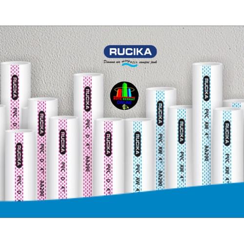 Jual PIPA PVC/ PIPA AW 2 INCH RUCIKA WAVIN 4 METER - Kota Balikpapan ...