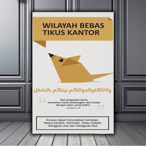 Jual Hiasan Dinding Kata Poster Tembok Kata Kata Mutiara Islami - Kota ...