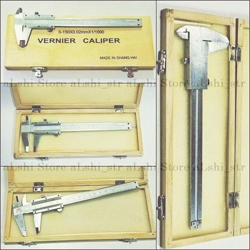 Jual Alat Ukur Jangka Sorong Sigmat Besi Vernier Caliper 6" 6inch 150 ...