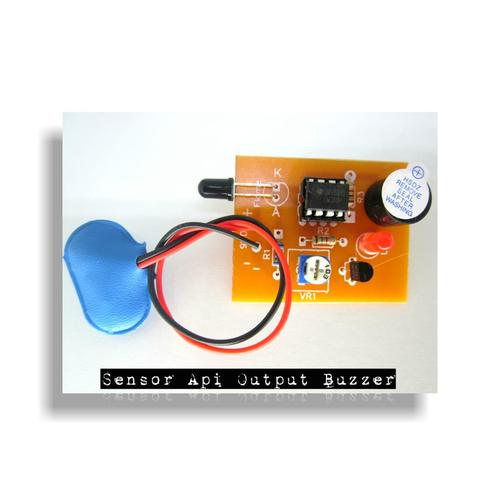 Jual Kit Sensor Api Sensor Flame Alarm Kebakaran Sudah Disolder - Kab ...