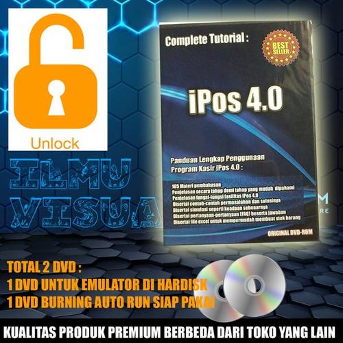 Jual DVD DVD CD Video Tutorial Panduan Software Ipos 4 Lengkap - Jakarta Barat - IlmuVisual ...