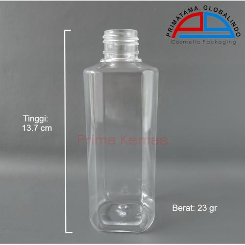 Jual Botol PET 200 ml Round Square - Putih, 200 ml - Kota Depok - Prima ...