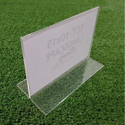 Jual Acrylic Stand Holder / Tentcard Akrilik / A4 Landscape - Kab ...