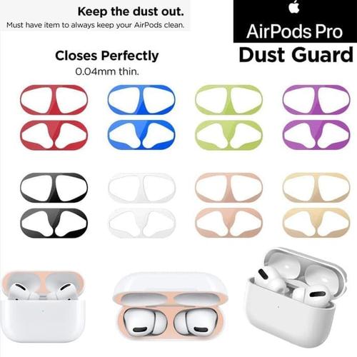 Promo Airpods Pro 2019 / Airpods 3 Anti Dust Metal Sticker (Pelindung ...
