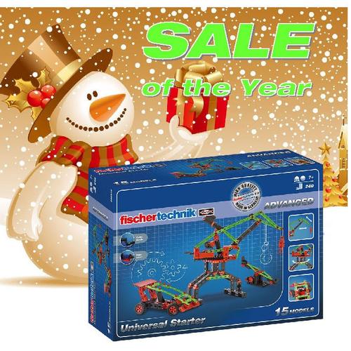 Jual UNIVERSAL STARTER - mainan kit fischertechnik robot & teknik ...