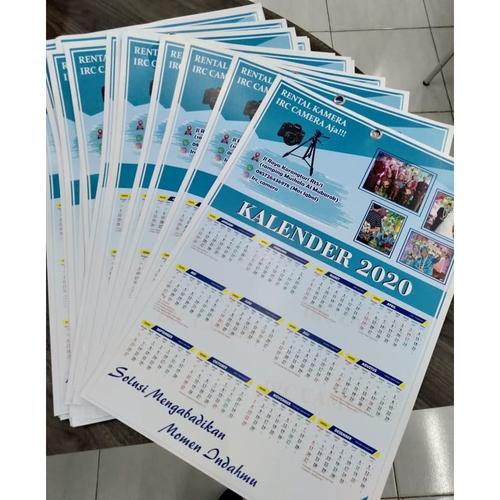 Jual Kalender Dinding 2020 Custom Klem Seng/Mata Ayam - Kab. Banyumas ...