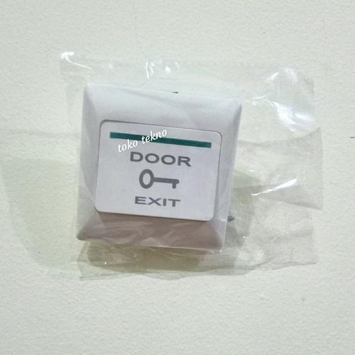 Jual Exit Button Access Door | Tombol Exit Plastik Besar ada NO NC COM ...