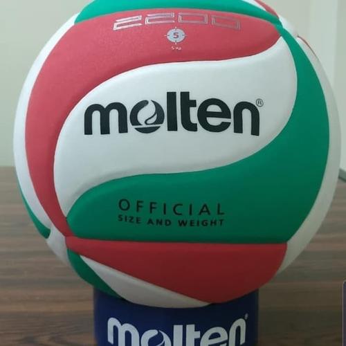 Jual BOLA VOLY-VOLLEY-VOLEY MOLTEN ORIGINAL V5M 2200 SIZE 5 OFICIAL NEW ...