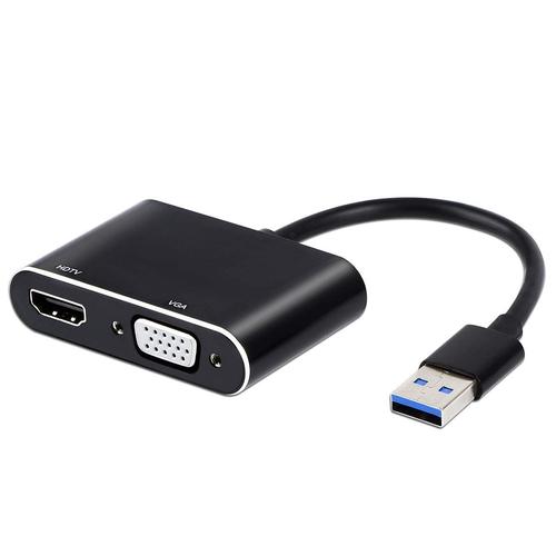 Jual Konektor USB 3.0 TO HDMI-VGA Adapter Support Full HD - Jakarta ...