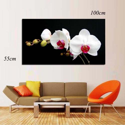 Jual Poster bunga anggrek lukisan desain minimalis pajangan hiasan ...