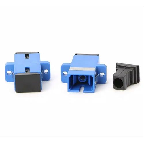 Jual Adapter Fiber Optik Adapter SC UPC Biru Adapter sambungan Konektor ...