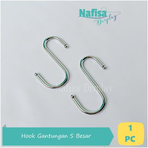 Jual Hook Bentuk Huruf Letter S Besar Gantungan Besi Serbaguna - Kota ...