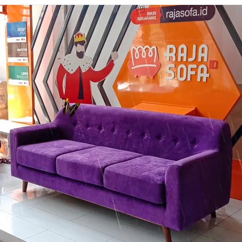 Jual Raja Sofa Type Sofa 3 Seater Warna Ungu - Kota Pekanbaru - Raja ...