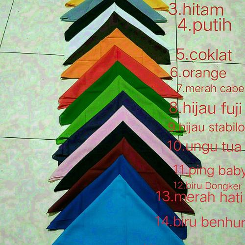 Jual slayer Polos segi Tiga ukuran 105X75cm - Kota Tangerang ...