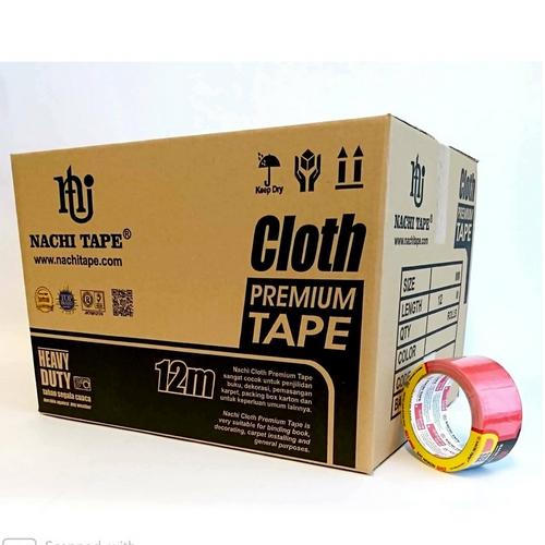 Promo (Dus) Nachi Cloth Tape Lakban Kain 46 mm / 2 Inch x 12 meter ...