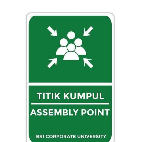 Jual SIGN PLAT TITIK KUMPUL 1MM K3 RAMBU SAFETY TITIK KUMPUL UK ...