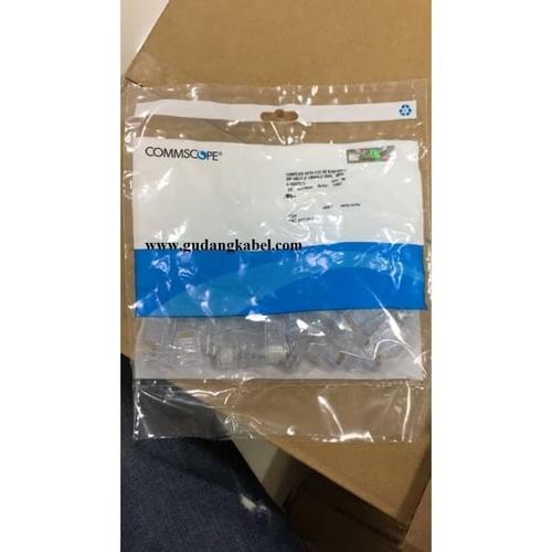 Jual RJ 45 AMP/COMMSCOPE CAT 6 MODULAR PLUG KIT - Kota Banjarmasin ...