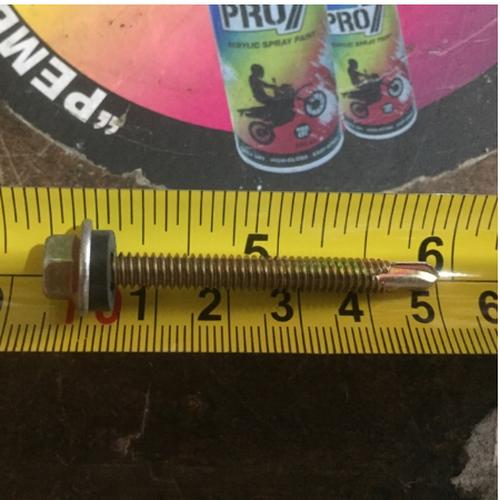 Jual BAUT SKRUP SEKRUP ROOFING DRILING BAJA RINGAN 5 cm - Kota Bandar ...