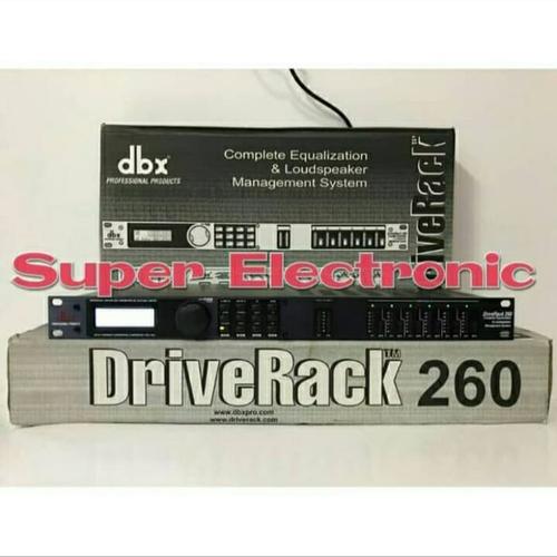 Jual DBX Driverack 260 Speaker Management Garansi 1 Tahun - Jakarta Barat - AGEN ELECTRONIK SHOP ...