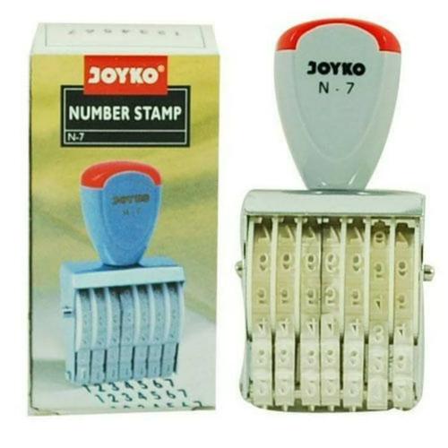 Jual Stempel Nomor Joyko/Stamp N-7 - Jakarta Barat - JBc Shop | Tokopedia