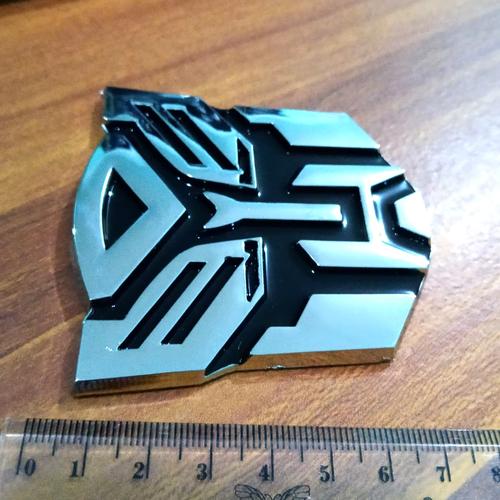 Jual Emblem AUTOBOTS Chrome Lambang Robot Transformers Autobot Otobot ...