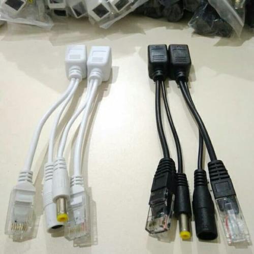 Jual Kabel poe splitter dan injector/Kabel Poe ipcam /Kabel Poe set ...