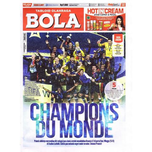 Jual Paket Koleksi Majalah Tabloid BOLA Digital PDF Tahun 2018 Sampai ...