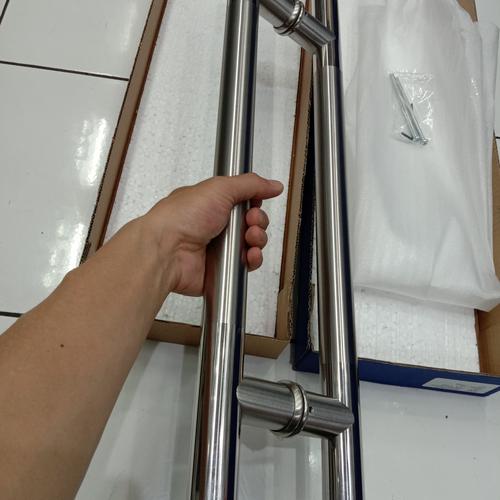 Jual pull handle 60cm stainles bulat willson 1025 tarikan pintu kayu ...