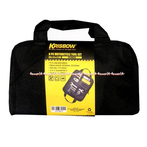 Jual Krisbow 8pcs Motorcycle Tools Set Peralatan Perkakas Obeng Untuk ...