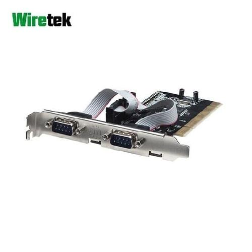 Jual PCI DB9 Serial 2 Port Wiretek - Jakarta Pusat - Tokomipo | Tokopedia