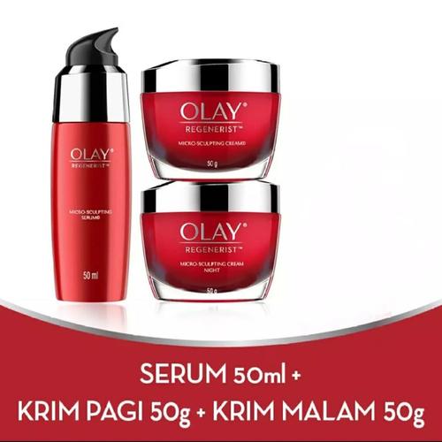 Jual Olay Set Serum 50ml + Olay Day & Night Cream 50gr - Jakarta Barat ...