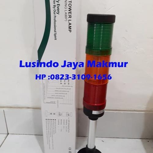 Jual LAMPU TOWER LIGHT LED 3 WARNA BUZZER - Rotari / Rotary SURABAYA ...