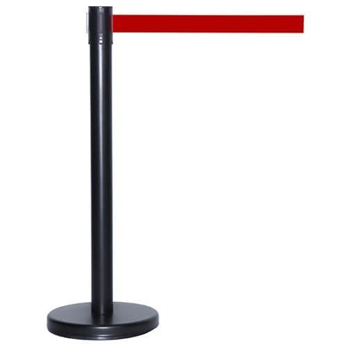 Jual Tiang Antrian Hitam Pita Merah - Stainless, Hitam - Jakarta Timur ...