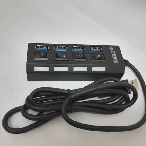 Jual USB HUB 4 Port USB 3.0 Saklar Eyota Panjang kabel 1.2m - Jakarta ...