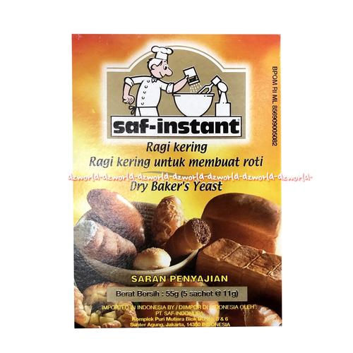 Jual Saf Instant Ragi Kering Untuk Membuat Roti Pengembang Roti 55gr ...