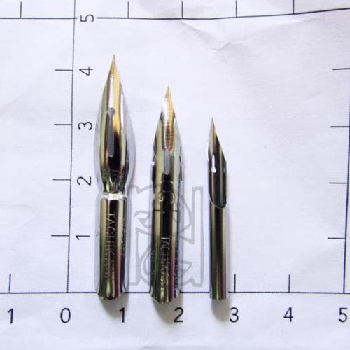 Jual TACHIKAWA NIB SET / MATA PENA CELUP / NIB MANGA PEN / 3 macam nib ...