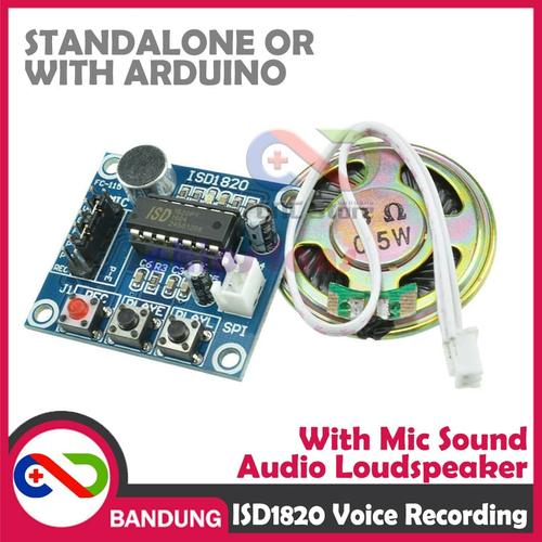 Jual ISD1820 RECORDING MODULE STAND ALONE OR WITH ARDUINO - Kota ...