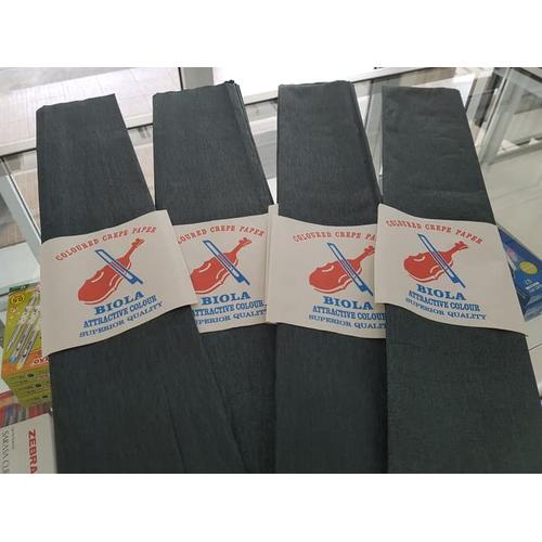 Jual KERTAS KREP BIOLA WARNA HITAM / KERTAS CREPE - Kota Bekasi - Wina ...