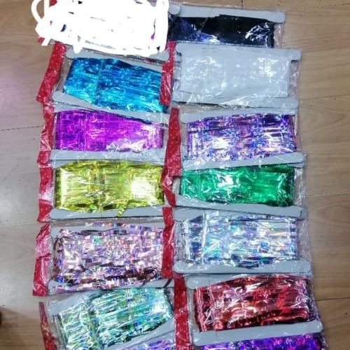 Jual Tirai Rumbai Foil / Curtain Slinger Foil / Backdrop Foil - Hitam ...