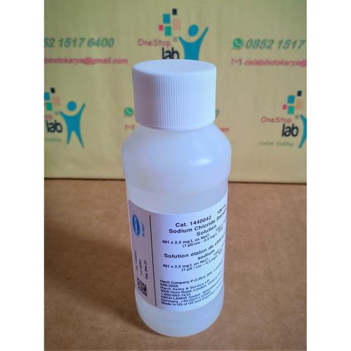Jual HACH 1440042 Sodium Chloride Standard Solution 1000 µS/cm cap 100 ml - Kab. Bekasi ...