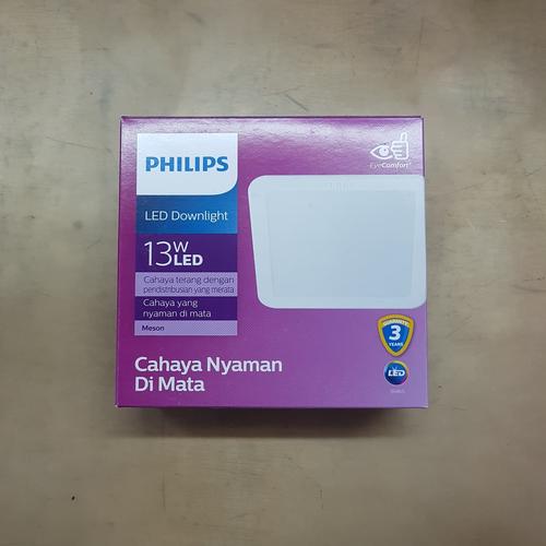 Jual Philips Downlight LED Kotak Inbow 13W / 13 Watt Meson 59465 Putih - Kota Surabaya ...