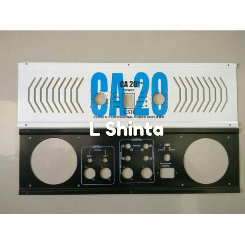 Jual Panel CA 20 Panel Power Amplifier Panel Box CA 20 putih tanpa knop ...