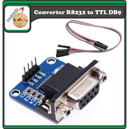 Jual Max232 Module RS232 to TTL Converter DB9 Connector - Kota Bandung ...
