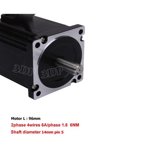 Jual 86 Stepper motor (96mm) 2phase/ 4wires/ 1.8 deg/ 6.08NM - 6.08NM ...