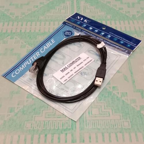 Jual Kabel Barcode Scanner/Kabel Console USB to RJ45 Omni Barcode ...