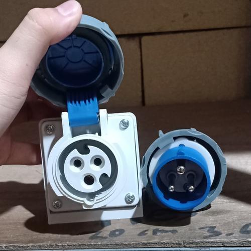 Jual PLUG + SOCKET FT-0132 + FT-1132 (16A - 3P) IP67 - Jakarta Barat - Mitra Harapan_NEW | Tokopedia