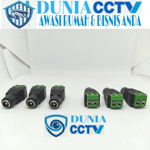 Jual Konektor Cctv jack DC female - Jakarta Barat - DUNIA CCTV JAYA ...