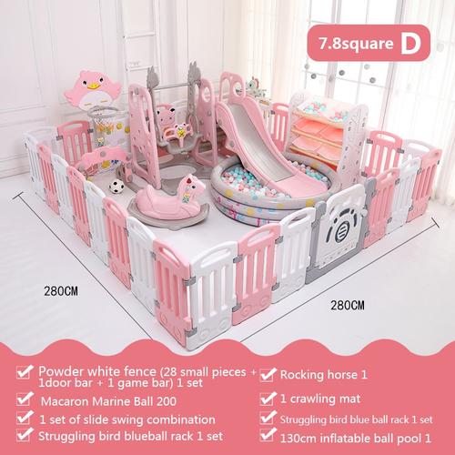 Jual TERBARU Baby Playpen Indoor Playgrounds Slide Family Amusement ...